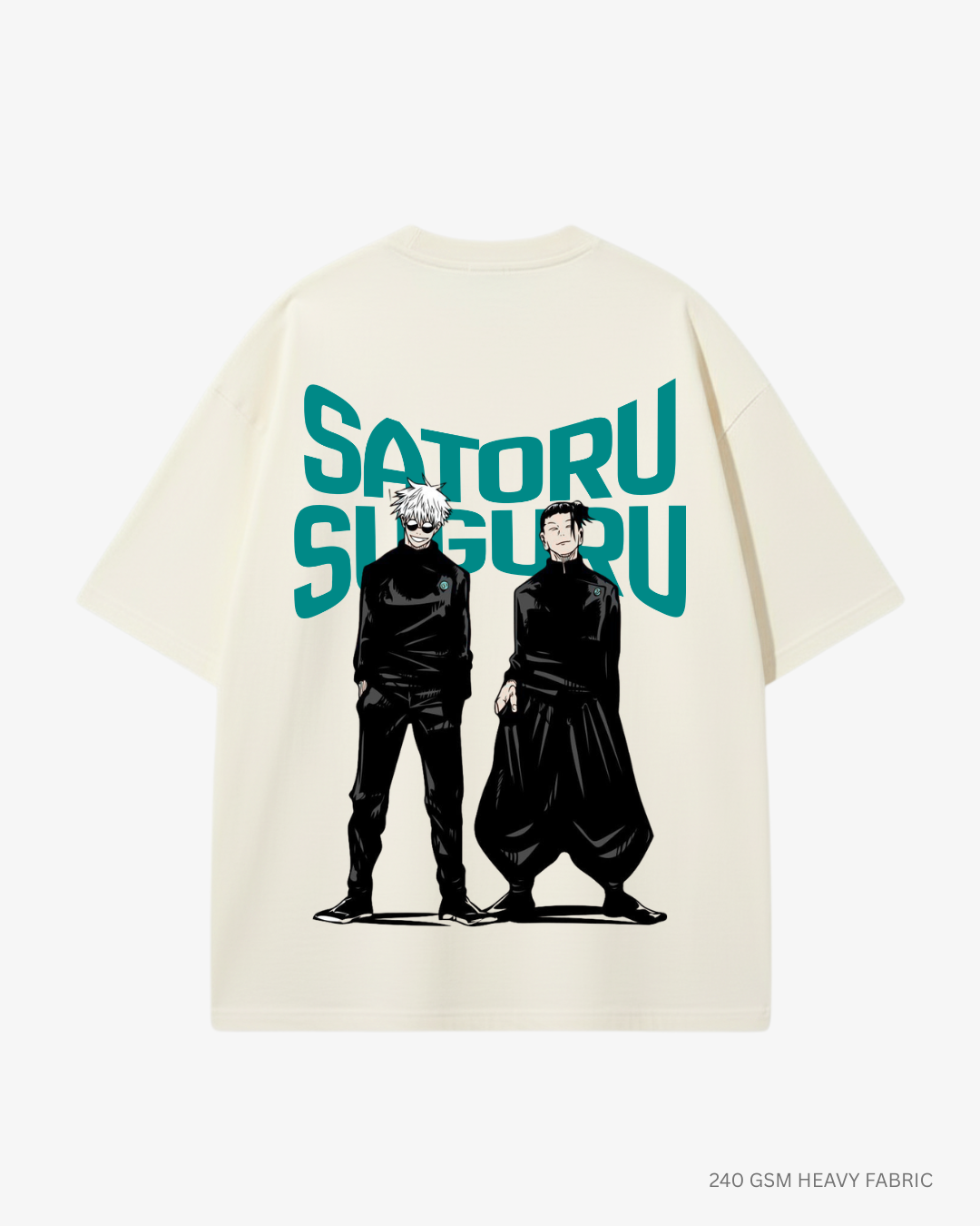 Gojo Satoru Suguru Geto Oversized T-Shirt India | Antherr Core – ANTHERR